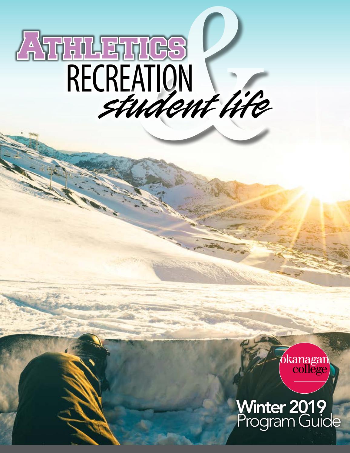 Okanagan College Penticton Winter Program Guide 2019 By Okanagan