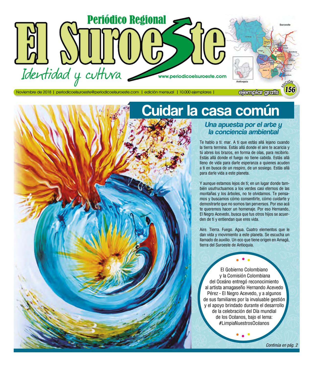Periódico El Suroeste - Edición 156 by Periódico EL SUROESTE - Issuu