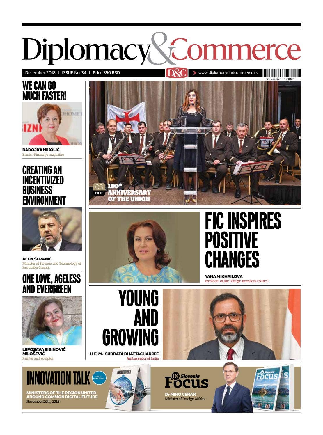 Diplomacy and Commerce No.34 by Diplomacy&Commerce magazine - Issuu