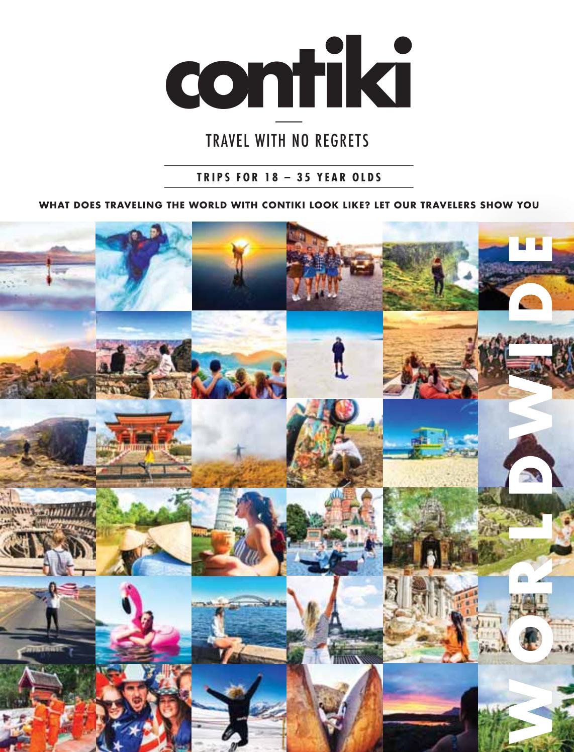 Contiki Holidays Worldwide eBrochure 2019 (USD) by Contiki - Issuu