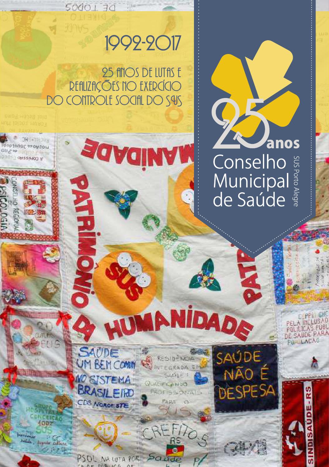 25 Anos do CMS/POA by Conselho Municipal de Saúde - Issuu