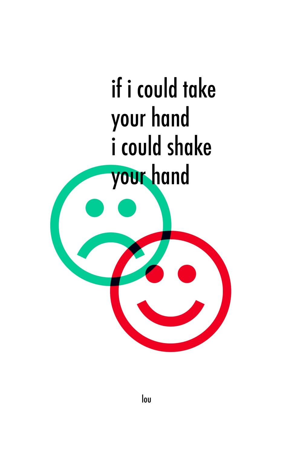 if i could take your hand i could shake your hand by Lucas Restivo - Issuu