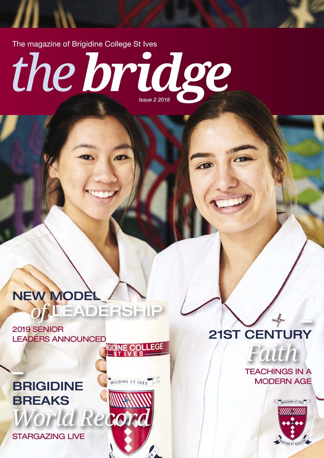 The Bridge Issue 2 2018 by Brigidine College St Ives - Issuu