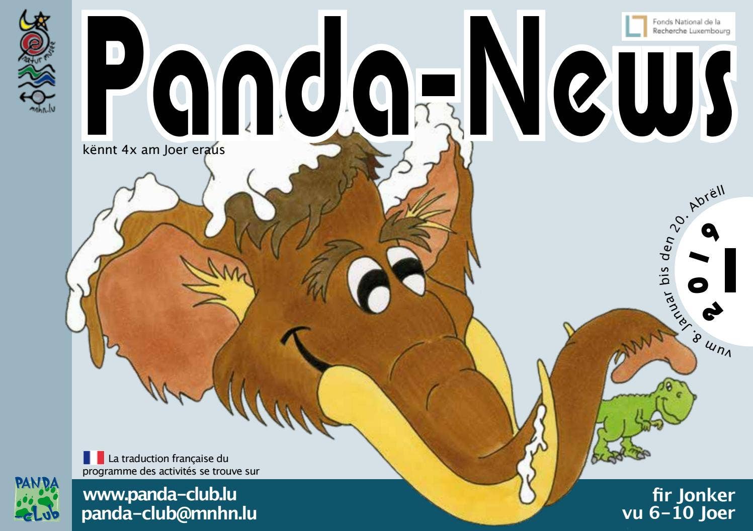 Panda News 1/2019 by Musée national d'histoire naturelle - Issuu
