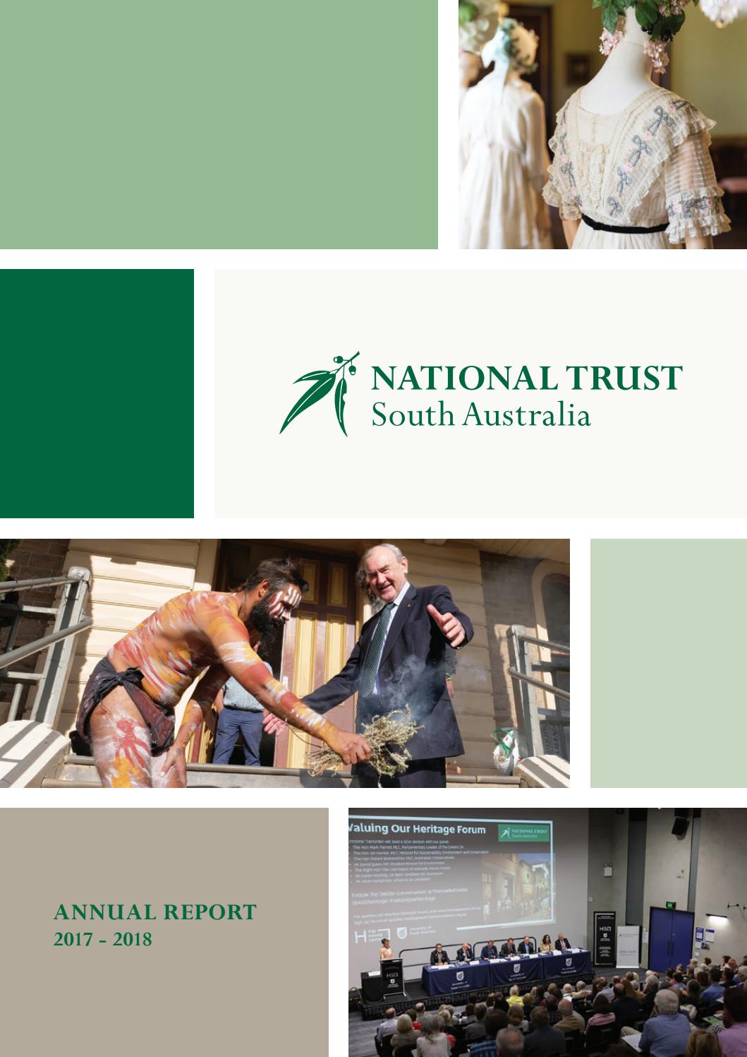 National Trust of SA Annual Report 2017 - 2018 by National Trust of ...