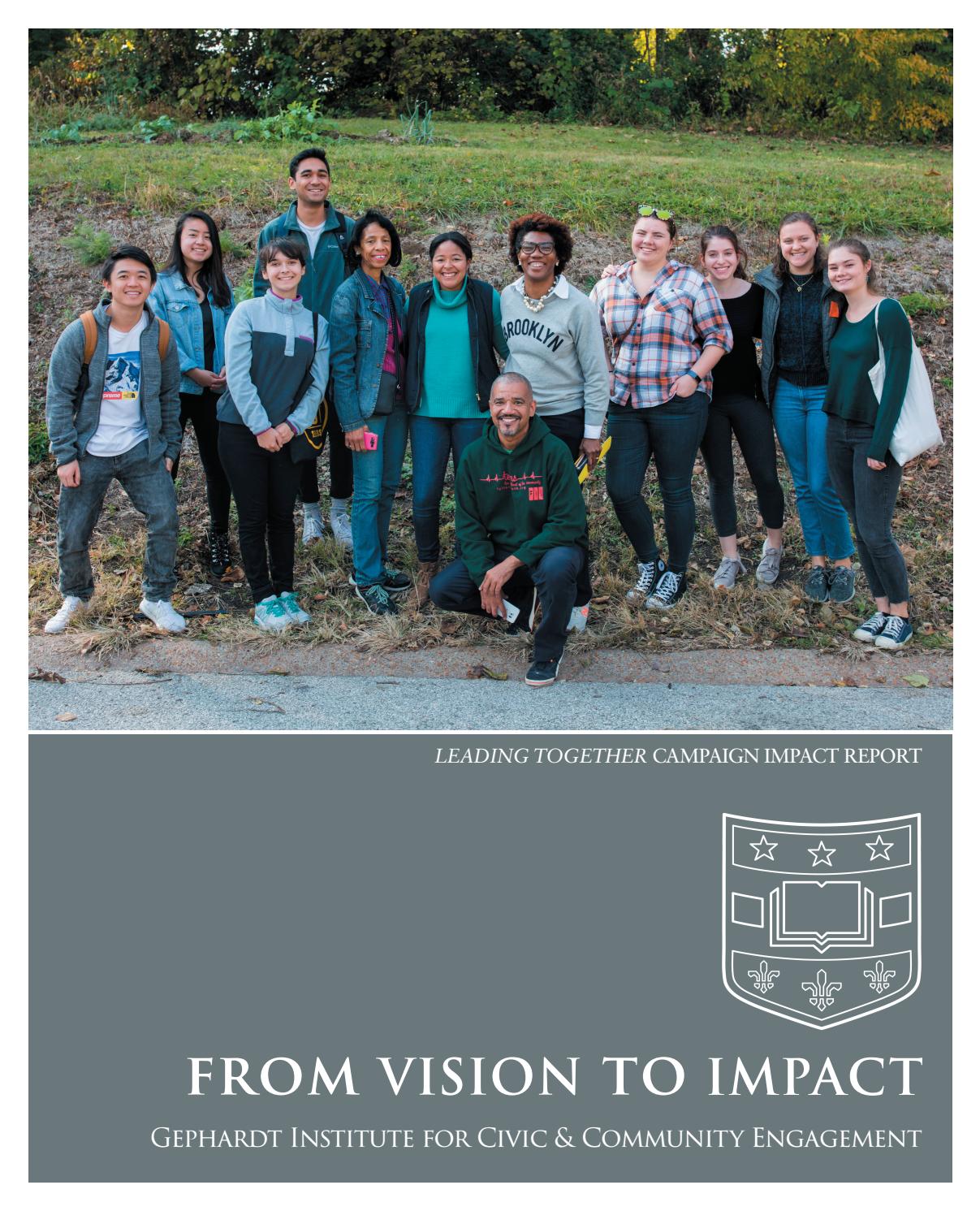 Gephardt Institute Campaign Impact Report by Gephardt Institute for ...