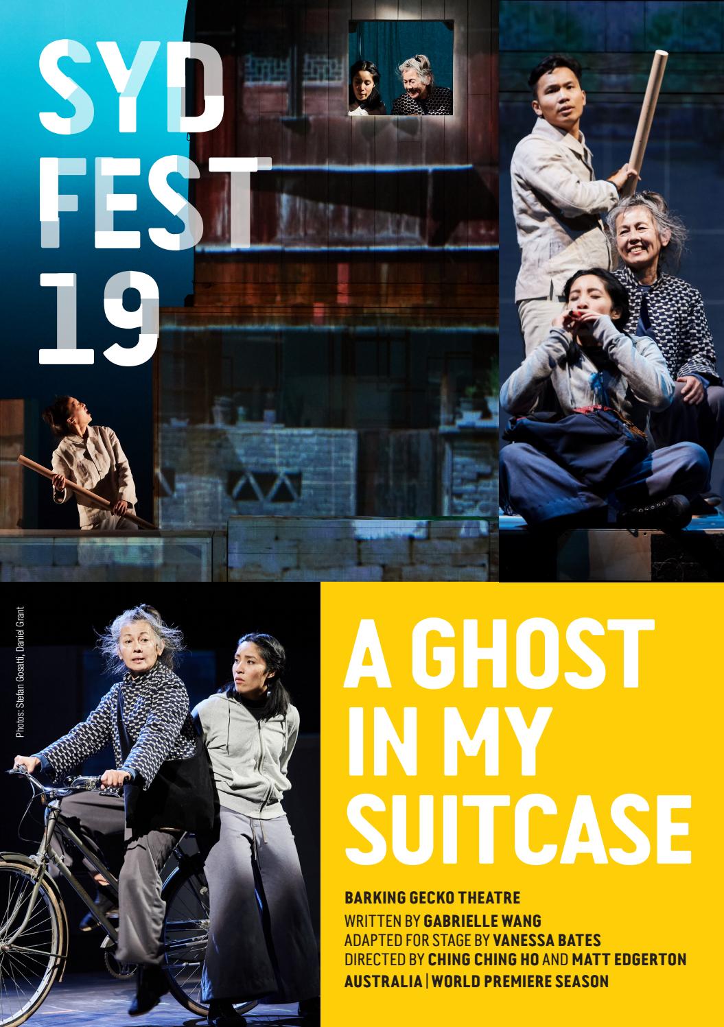 Sydney Festival 2019 A Ghost in My Suitcase Daybill by Sydney Festival ...