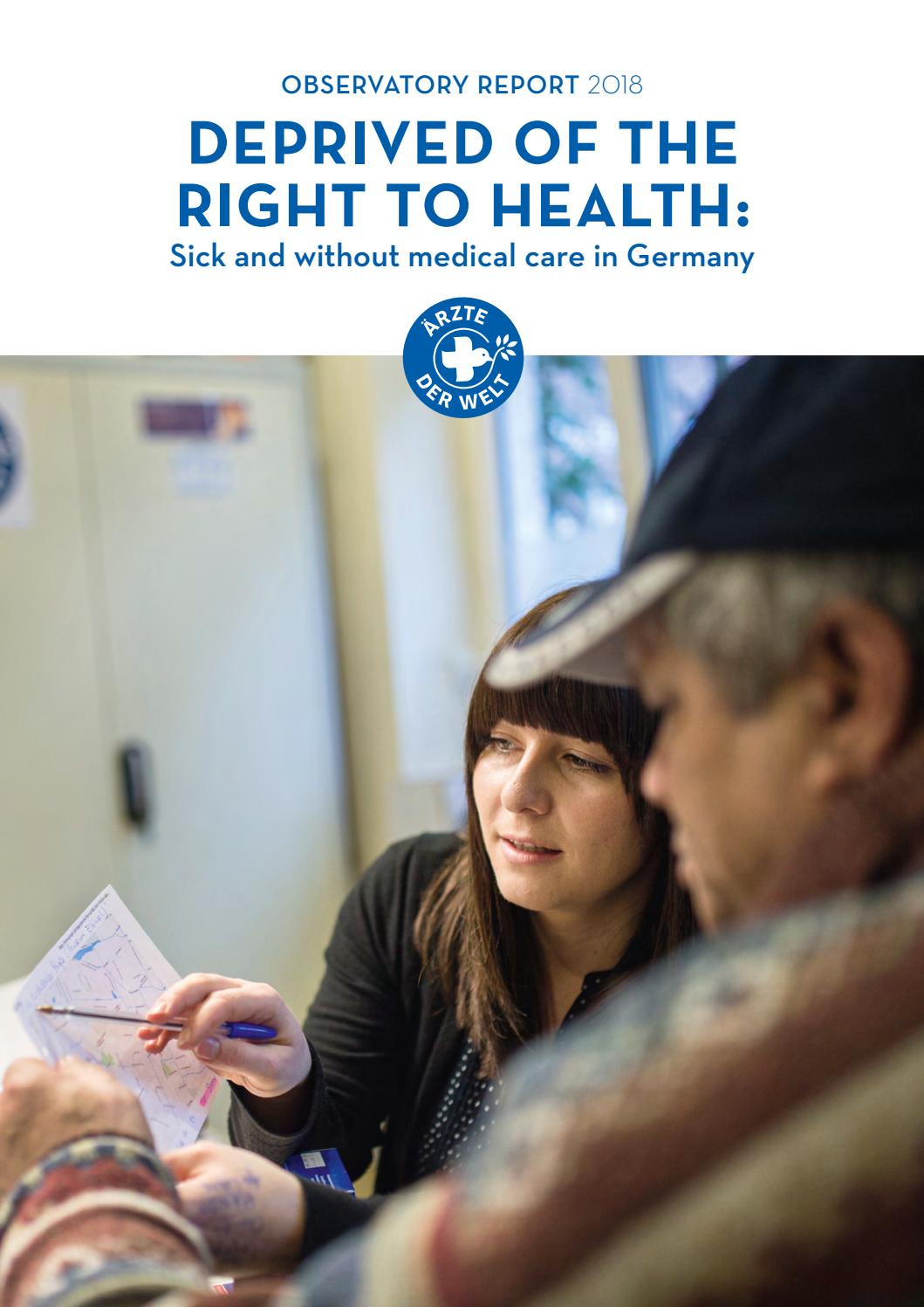 Deprived of the right to health. Sick and without medical care in ...