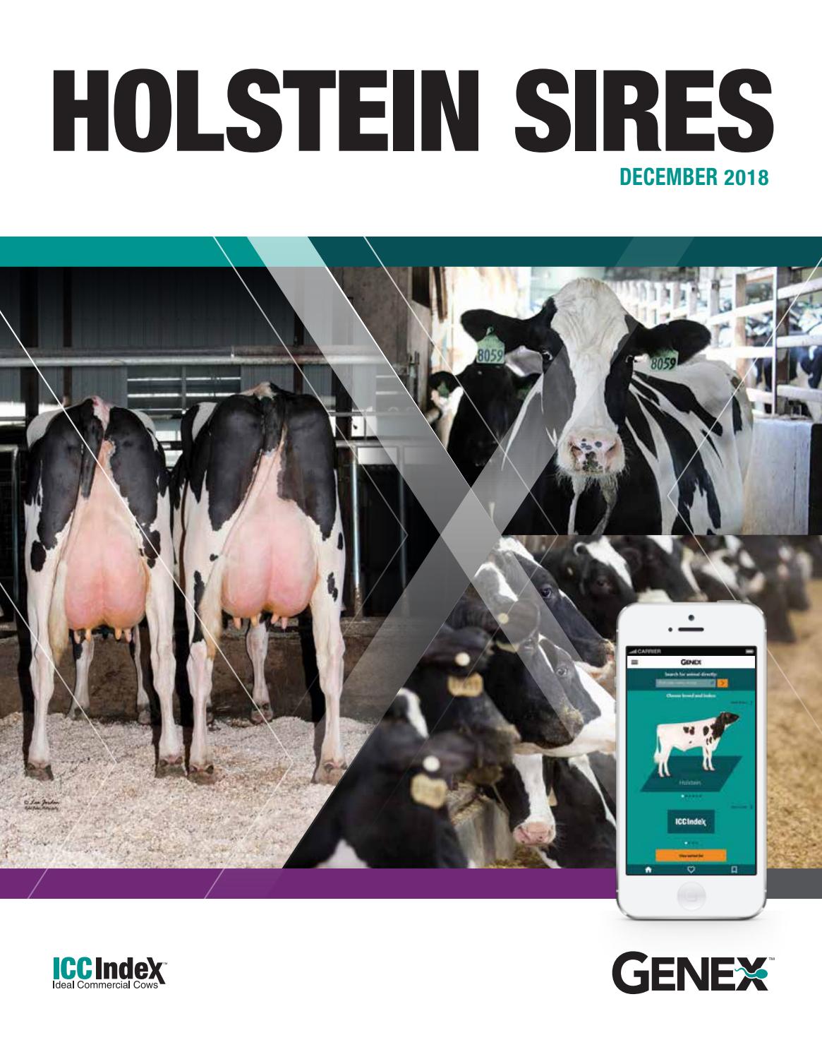 GENEX Holstein Sires by GENEX - Issuu