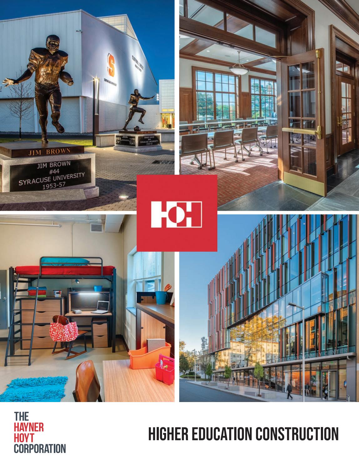 Higher Education Construction by The Hayner Hoyt Corporation - Issuu