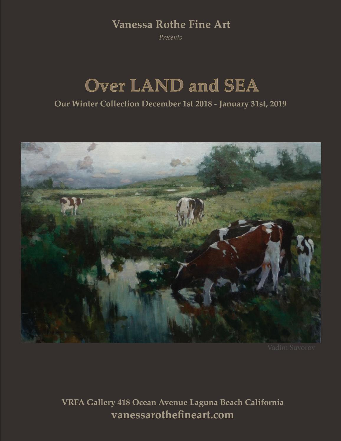 Vanessa Rothe Fine Art "Over Land and Sea" Exhibition Winter 2019 by ...