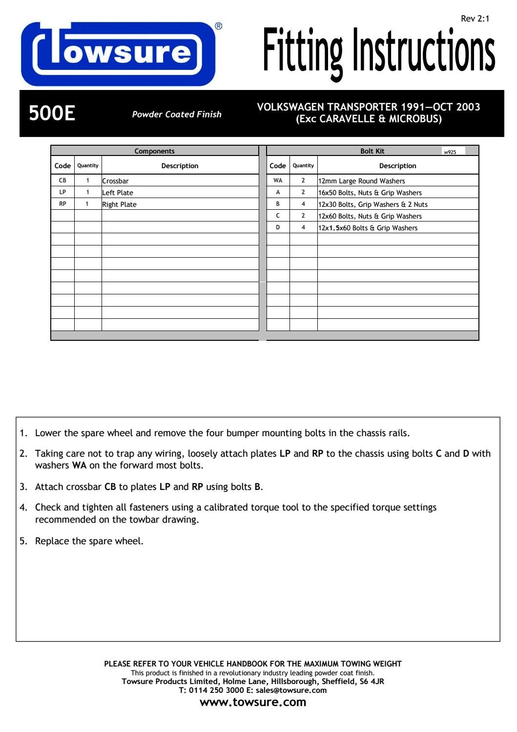 500 by Towsure - Issuu