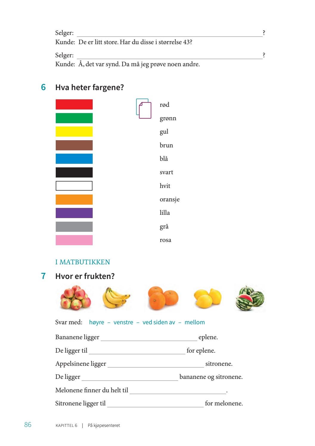 På vei Arbeidsbok (2018) kap. 1 og 6 by Cappelen Damm - Issuu