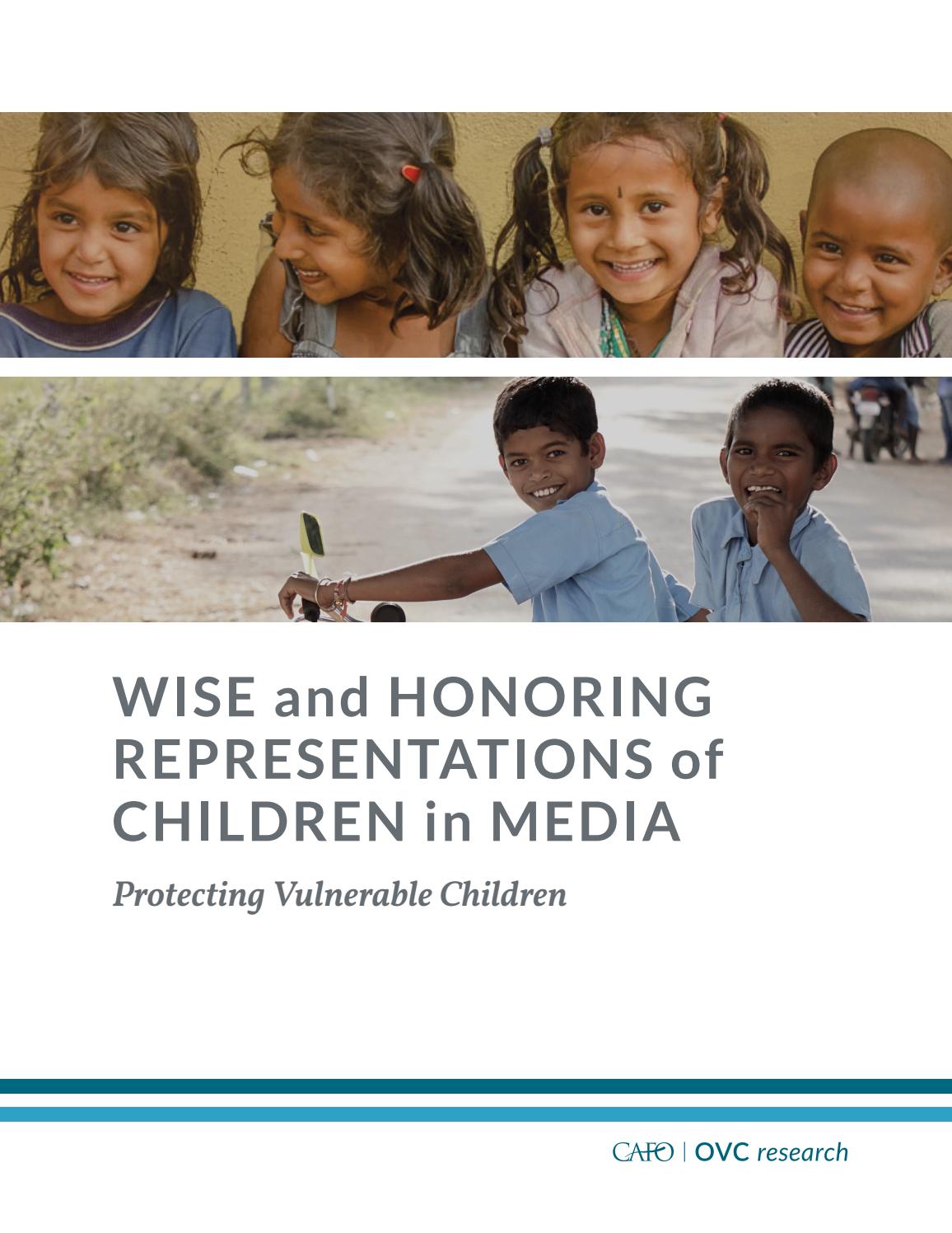 Wise and Honoring Representations of Children in Media by Christian ...