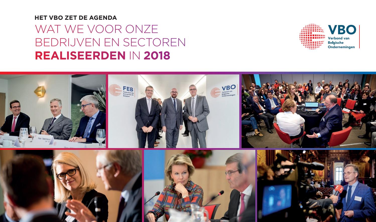Het VBO zet de agenda 2018 by VBO-FEB - Issuu