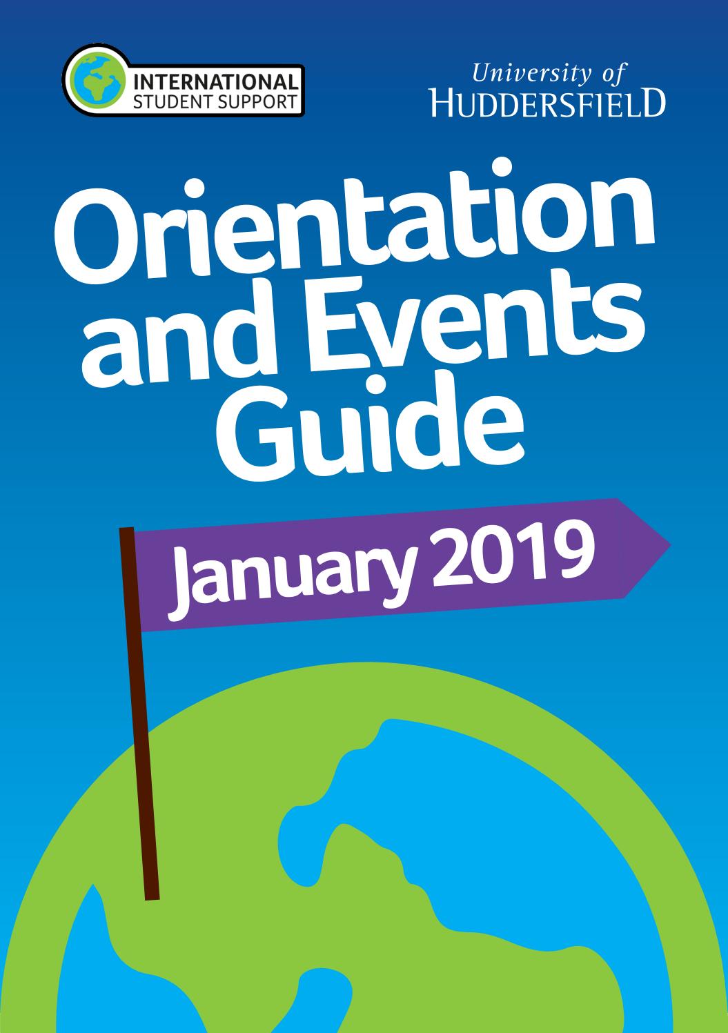 Orientation Guide 2019 by University of Huddersfield - Issuu