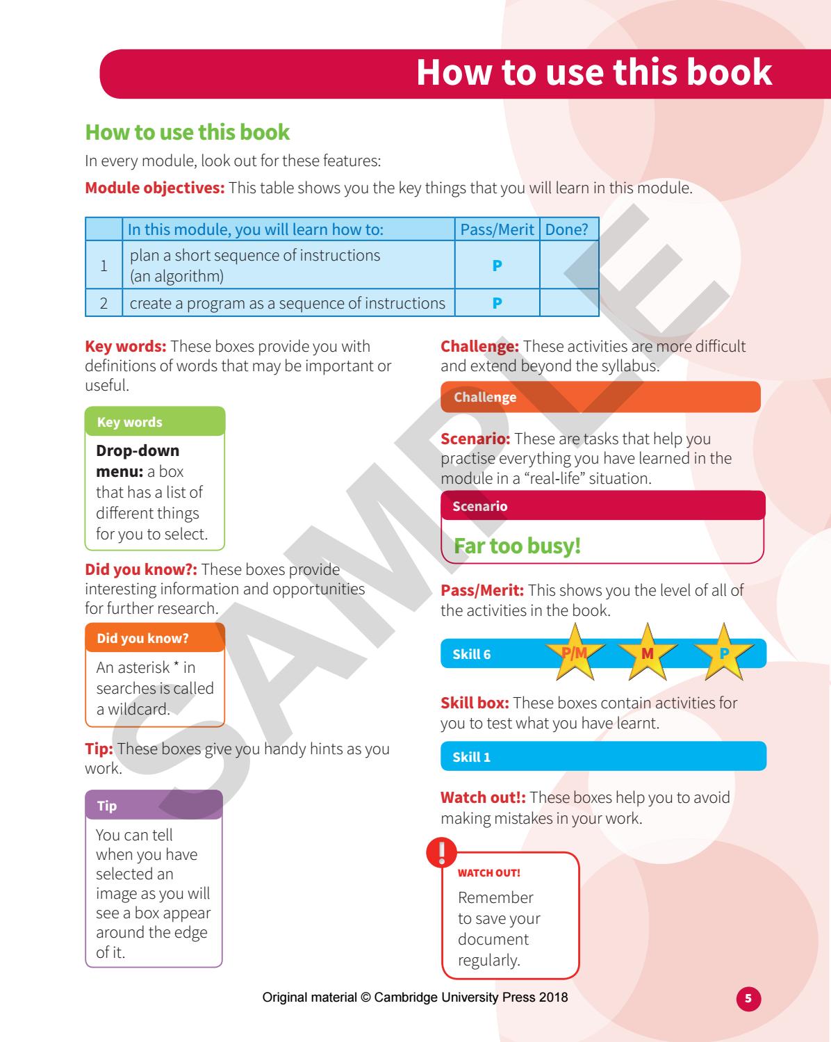 ICT Starters Next Steps 1 sample by Cambridge University Press ...