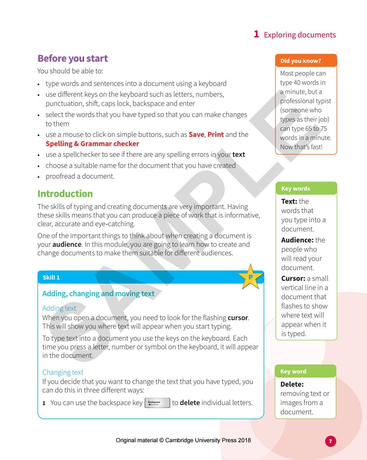ICT Starters Next Steps 1 sample by Cambridge International Education ...