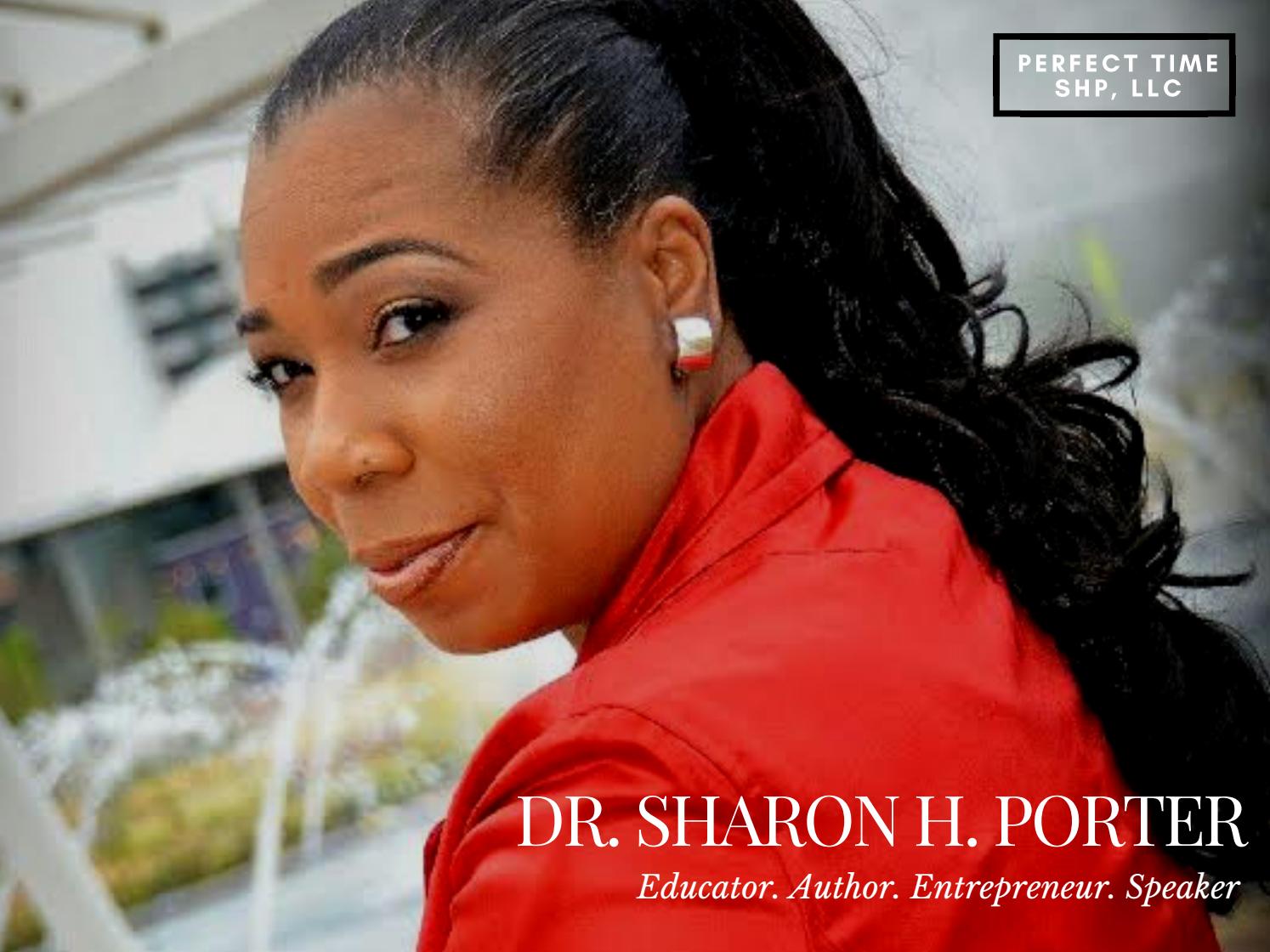 Dr. Sharon Speaker Media Kit by Perfect Time SHP LLC - Issuu