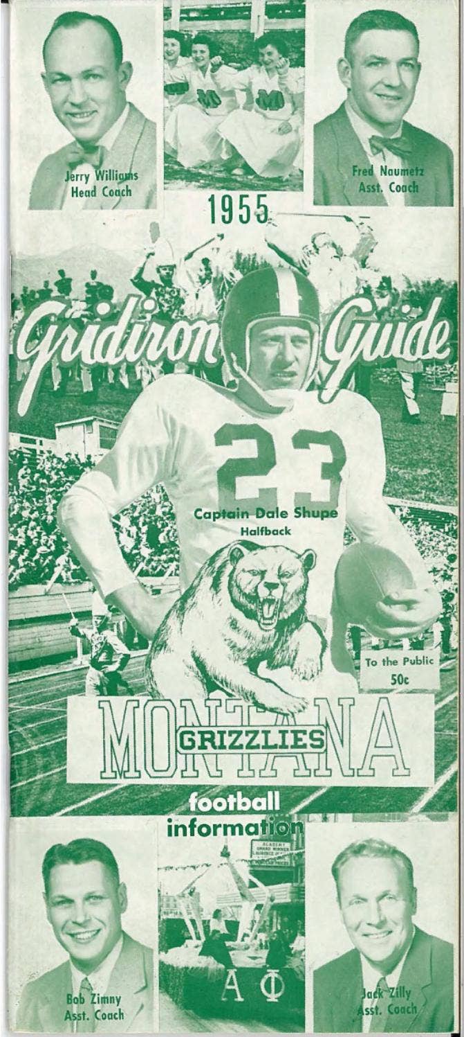 1955 Football Media Guide by University of Montana Athletics - Issuu