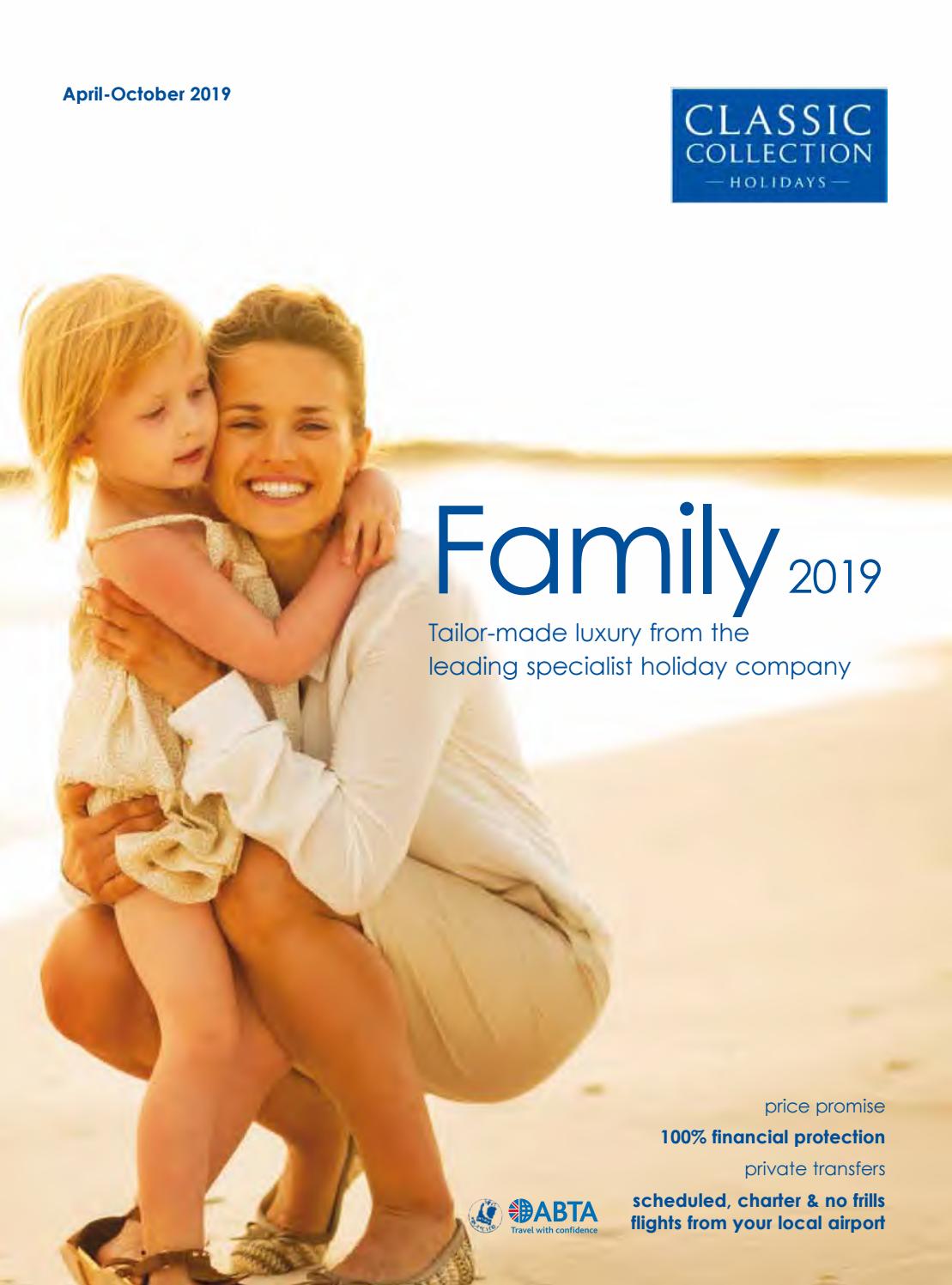 Classic Collection Holidays Family 2019 by Travel Designers - Issuu
