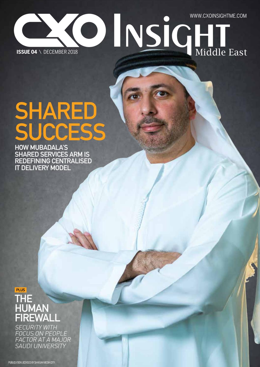CXO Insight ME - Issue 04 - December 2018 by cxoinsightme - Issuu