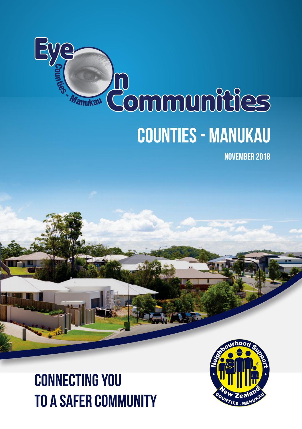 Counties Manukau Eye on Communities, November 2018 by Markat - Issuu