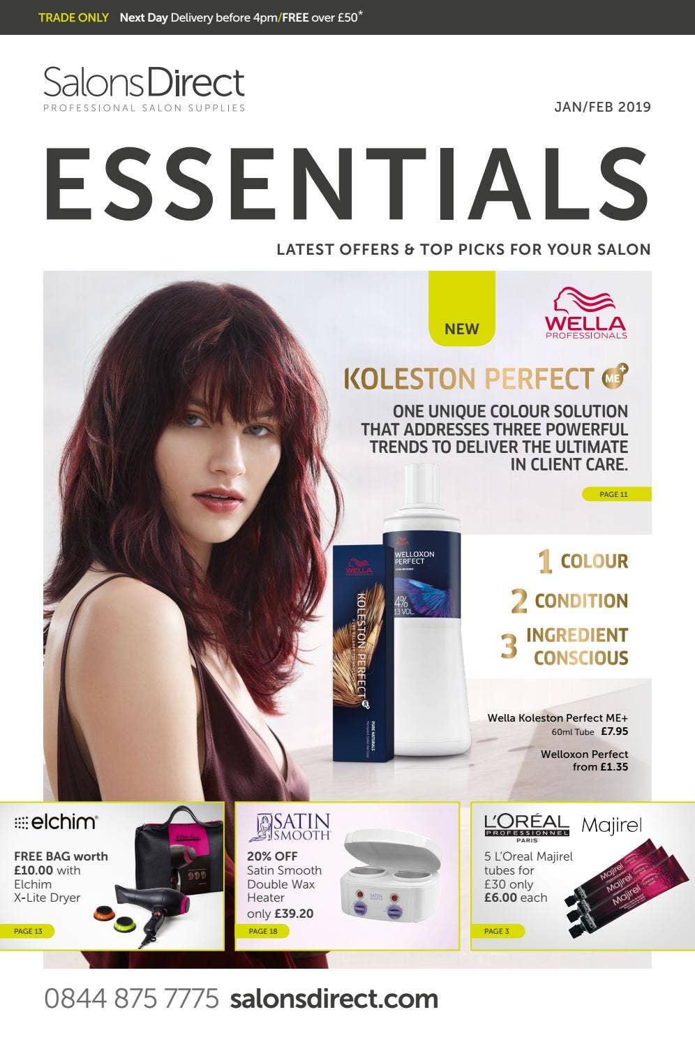 January/February Mailer 2018 | Salons Direct by Salons Direct - Issuu