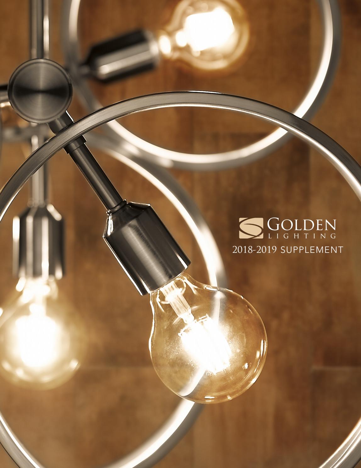 2018-2019 Golden Lighting Supplement by Golden Lighting - Issuu