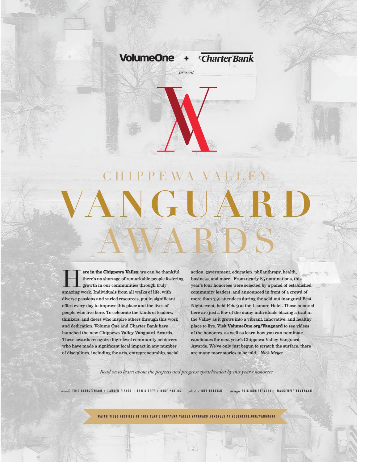 Vanguard 2018 by Volume One Magazine - Issuu