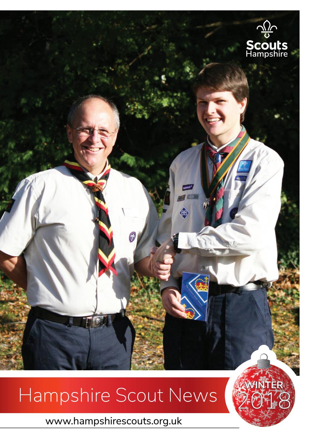 Hampshire Scout News - Winter 2018 by Hampshire Scouts - Issuu