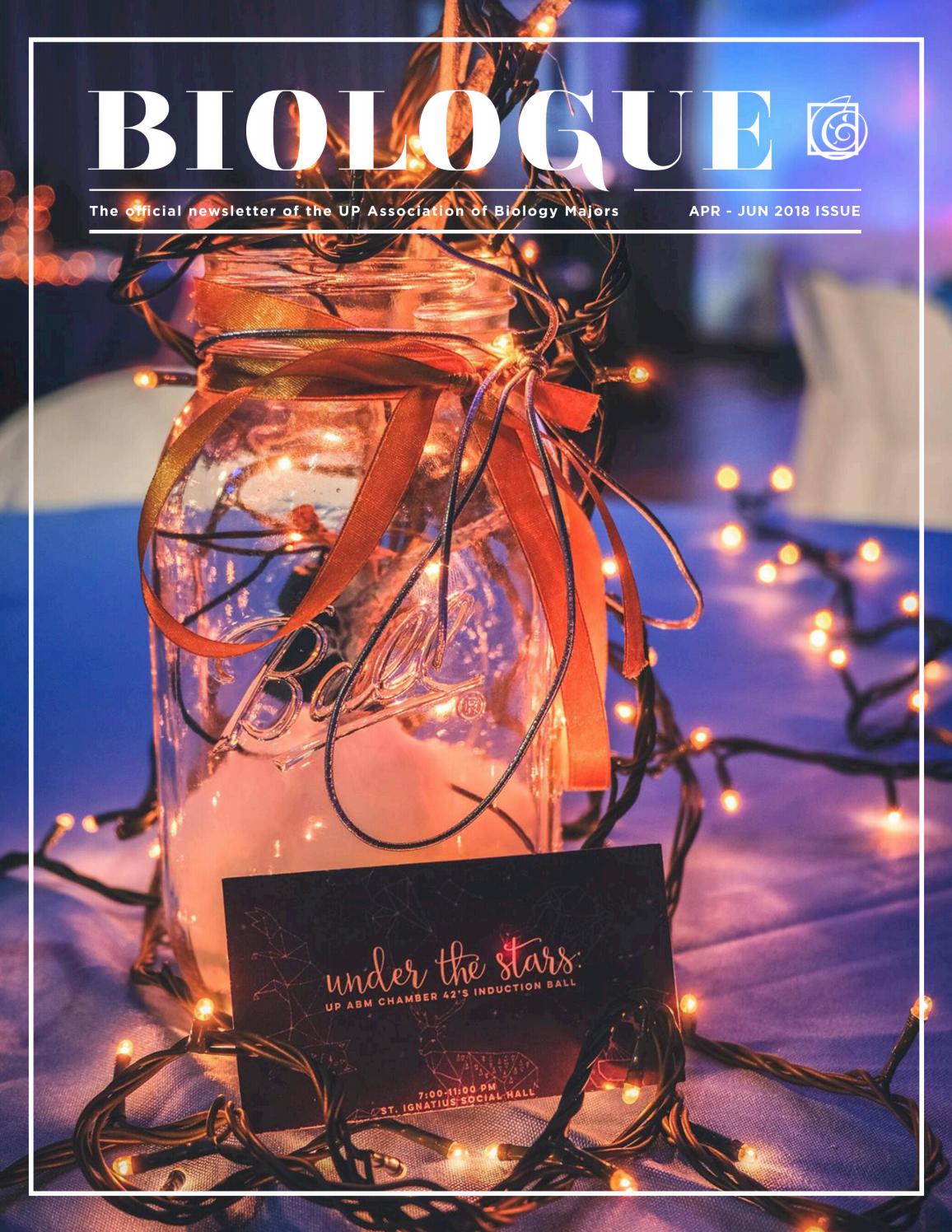 Biologue Apr - Jun 2018 by UP ABM Biologue - Issuu