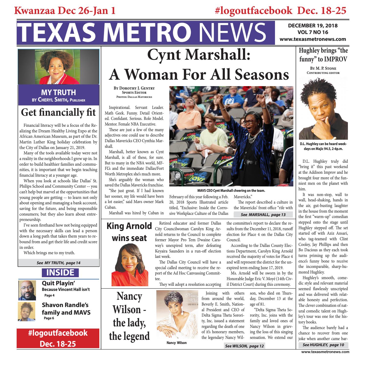 Texas Metro News by Cheryl Smith - Issuu