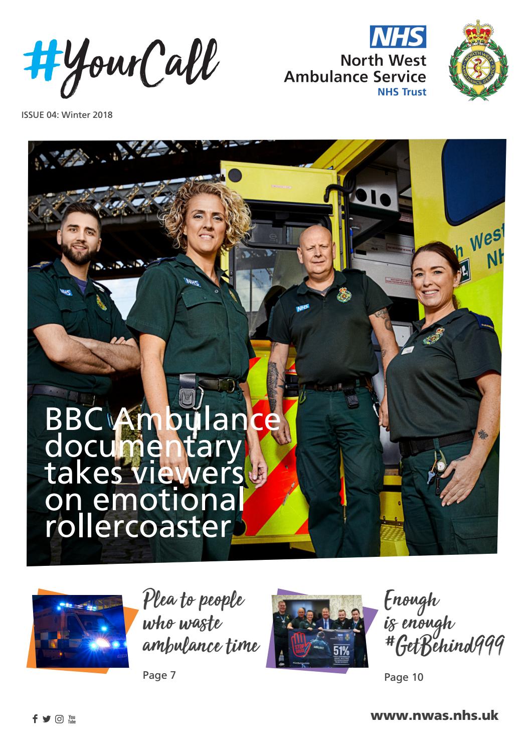 Your Call Magazine Winter 2018 by NWAmbulance - Issuu