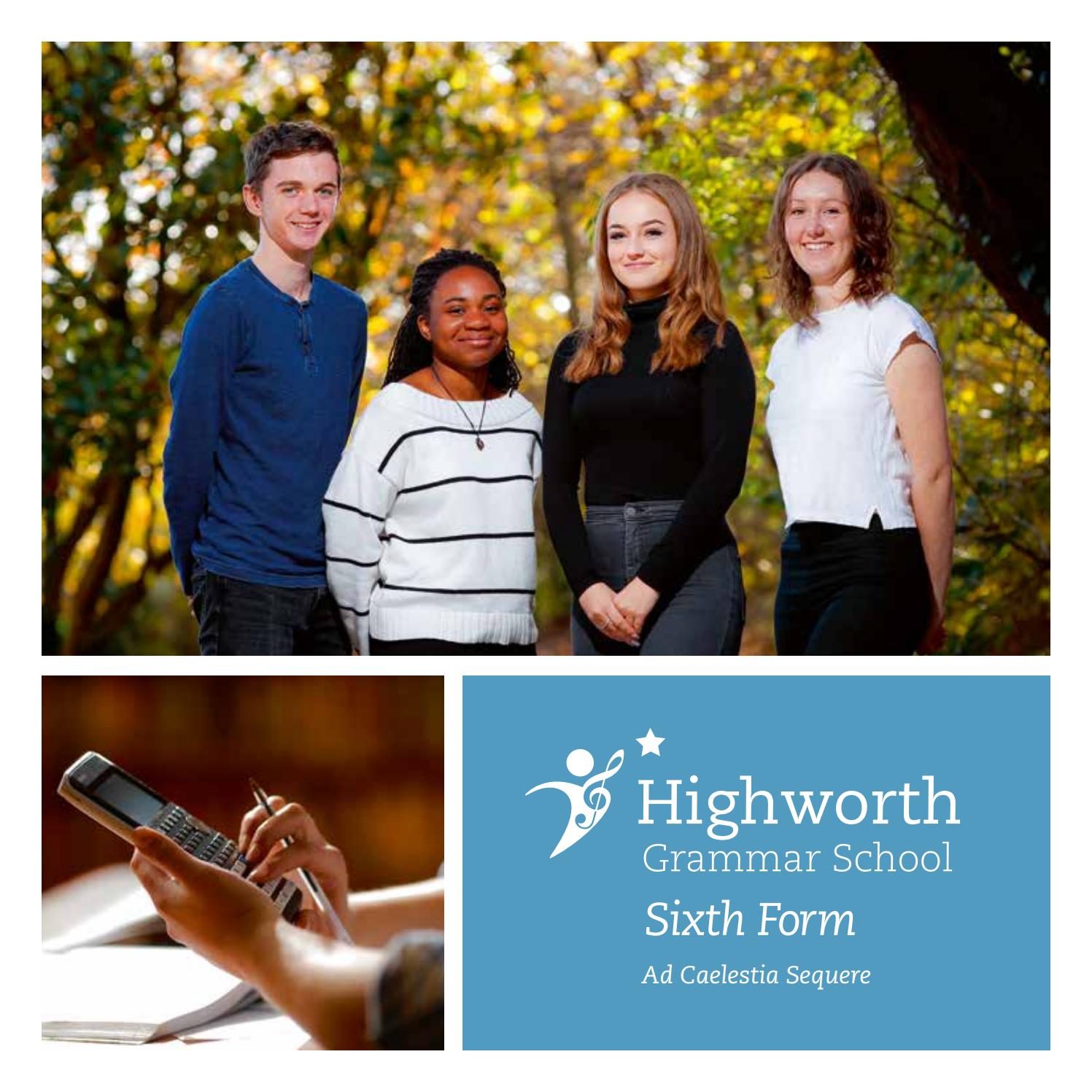 22884 Highworth Grammar School P16 prospectus AW by Cleverbox UK Ltd ...