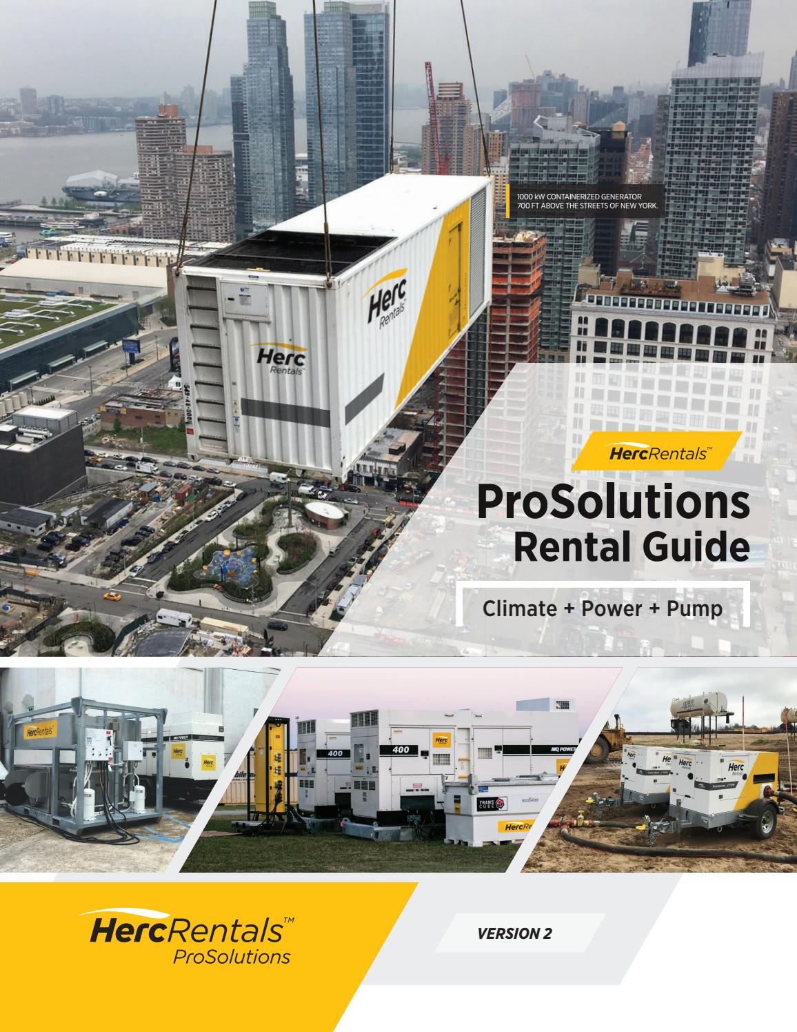 ProSolutions Rental Guide by Herc Rentals - Issuu