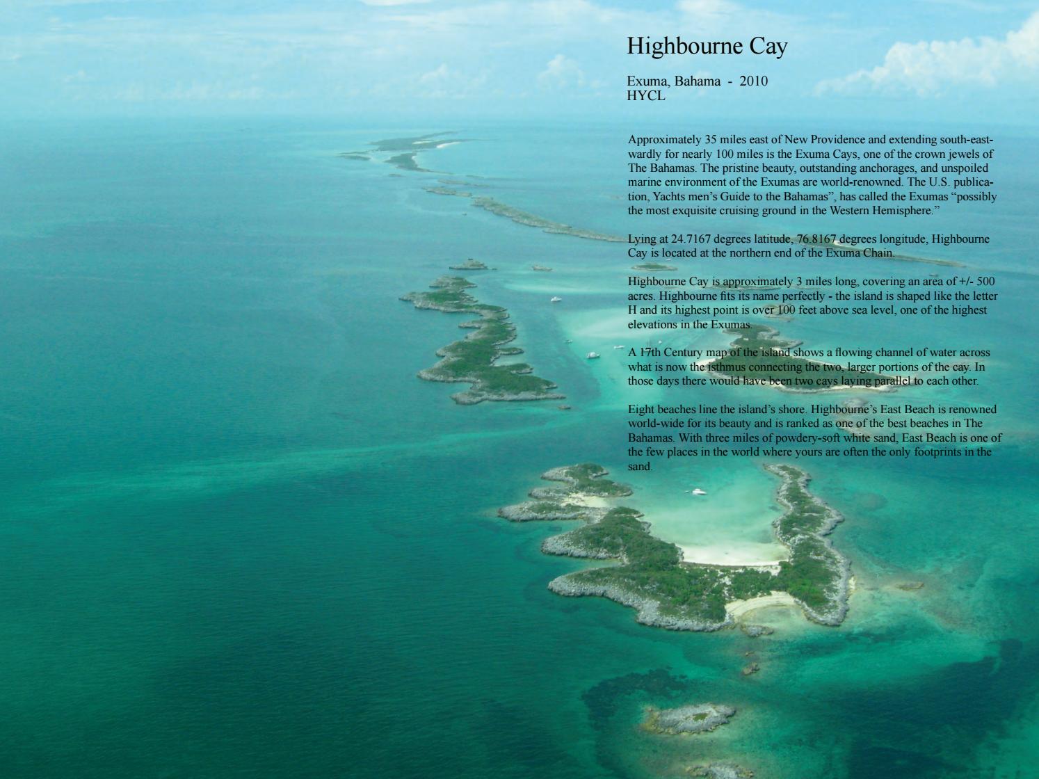 2009 - Island Residences, Exuma Cays, Bahamas by Barry Yanku - Issuu