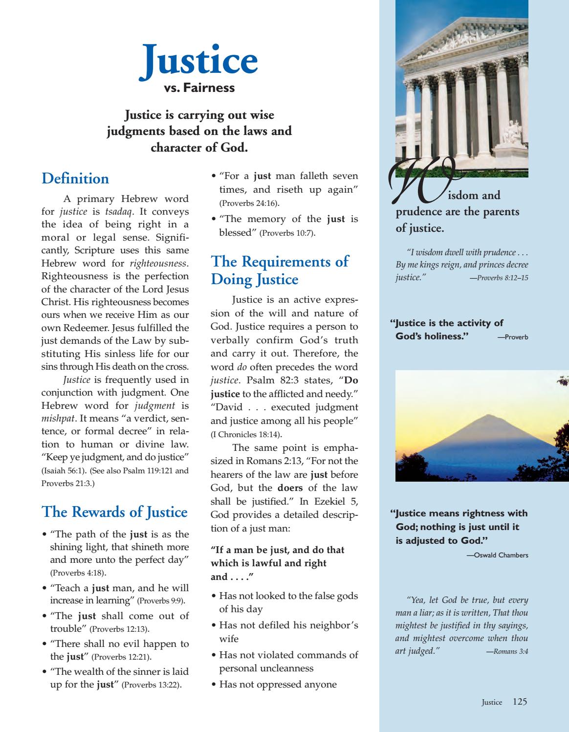 Justice by Institute in Basic Life Principles - Issuu