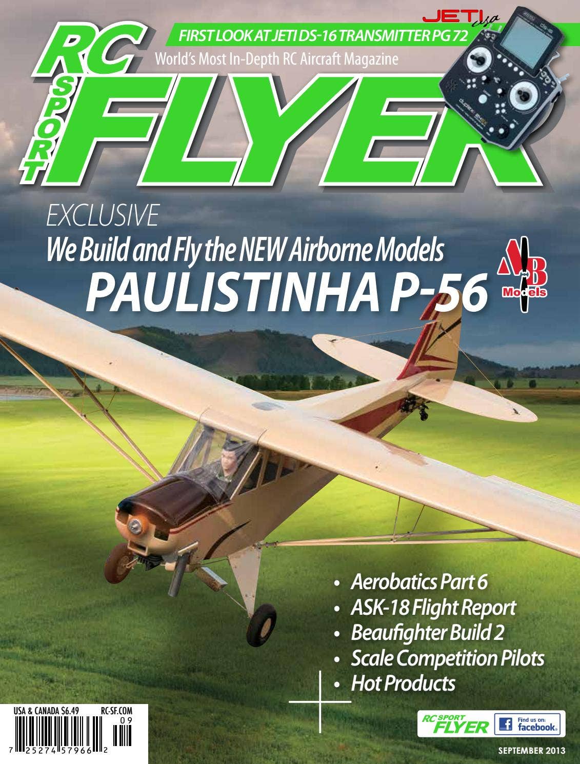 RC Sport Flyer Sept 2013 (Vol 18-09) by RC Flyer News - Issuu