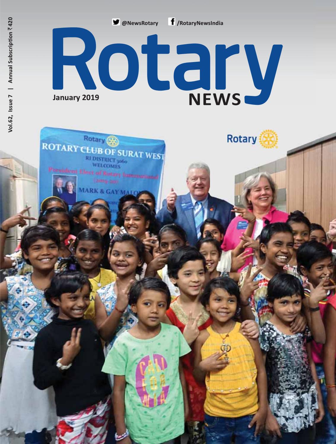 Rotary News - January 2019 by Rotary News - Issuu