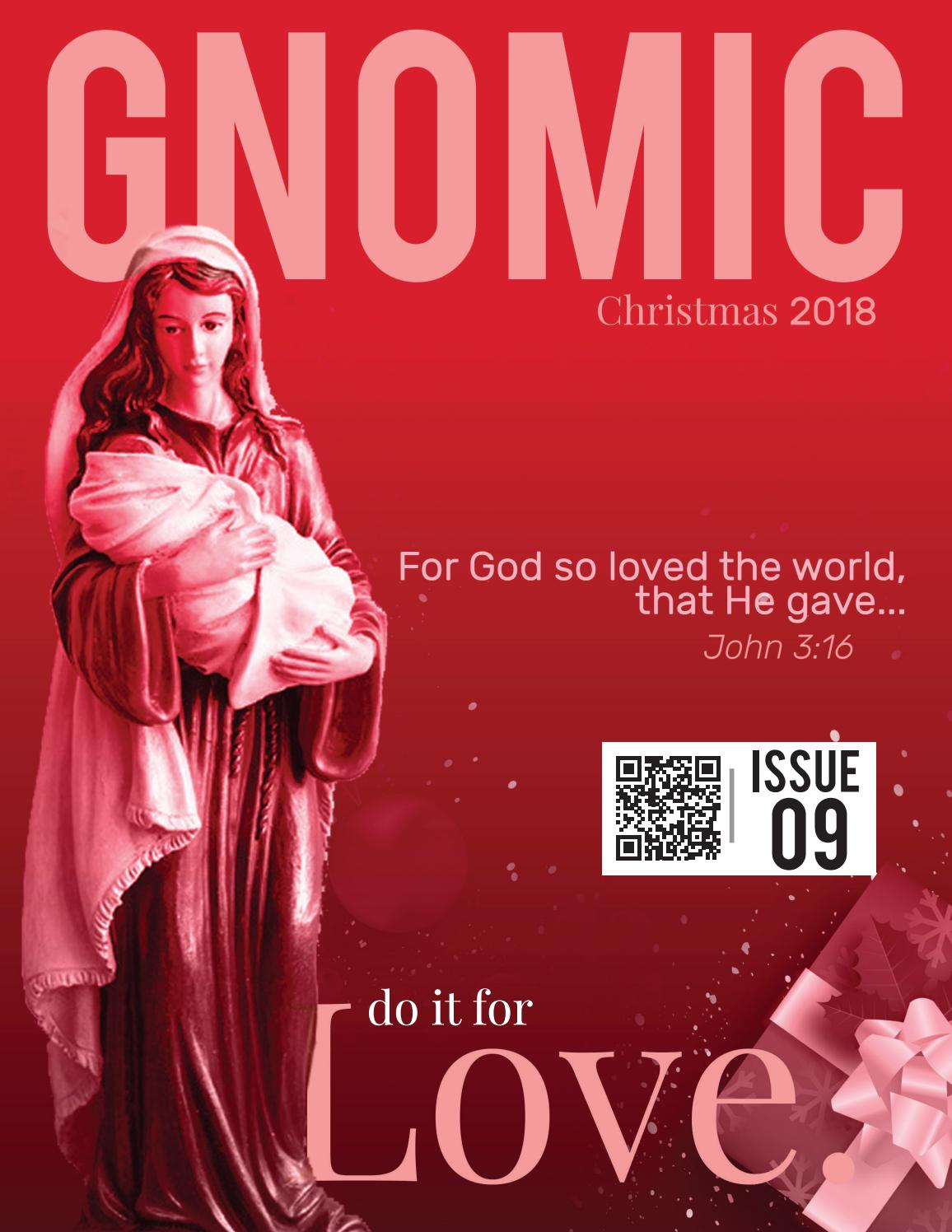 GNOMIC Christmas 2018 by Gnomic Magazine - Issuu