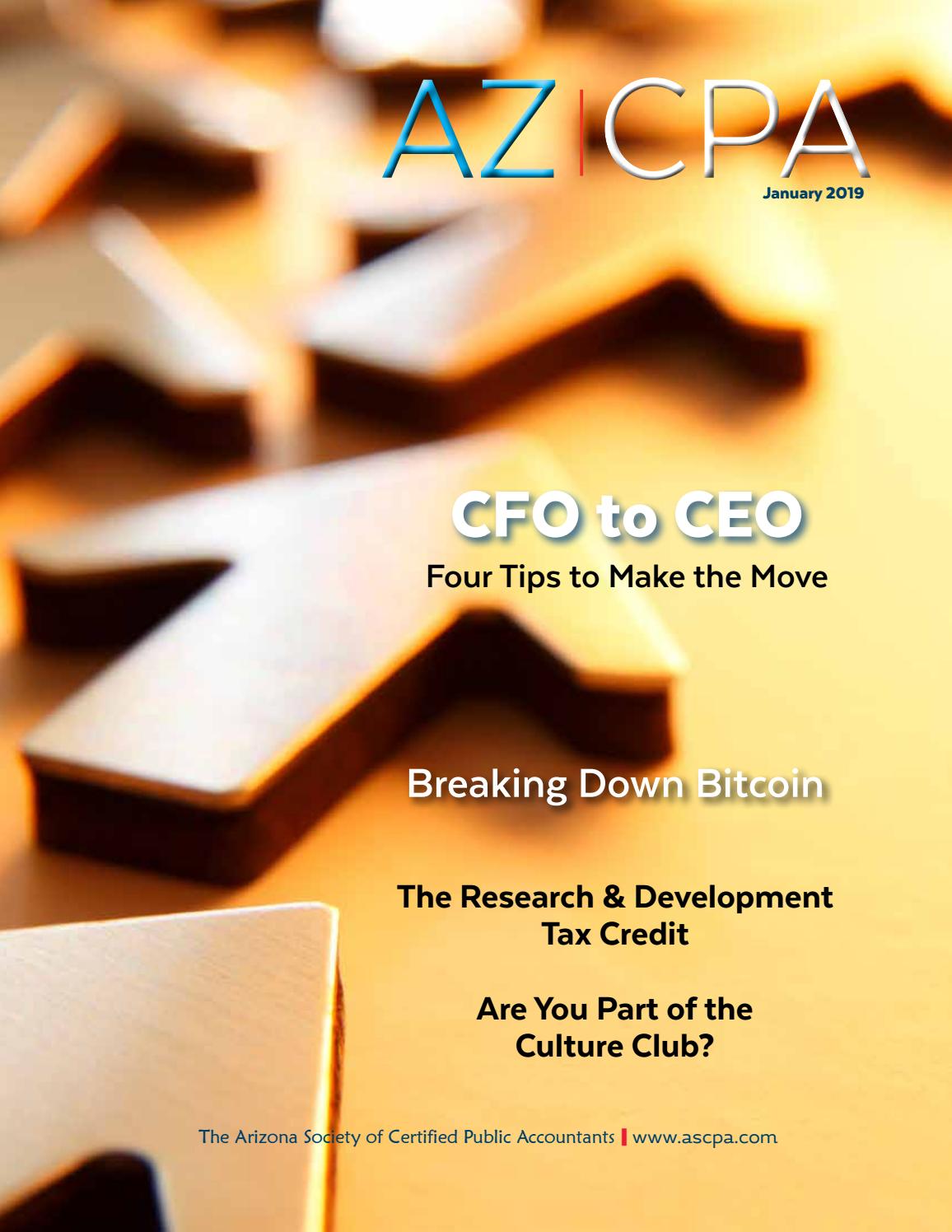 AZ CPA January 2019 by ASCPA - Issuu