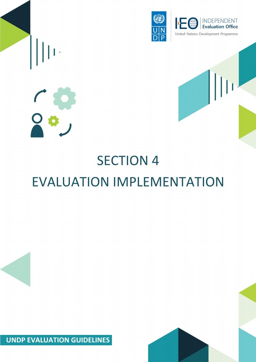 Evaluation Implementation by UNDP Independent Evaluation Office - Issuu