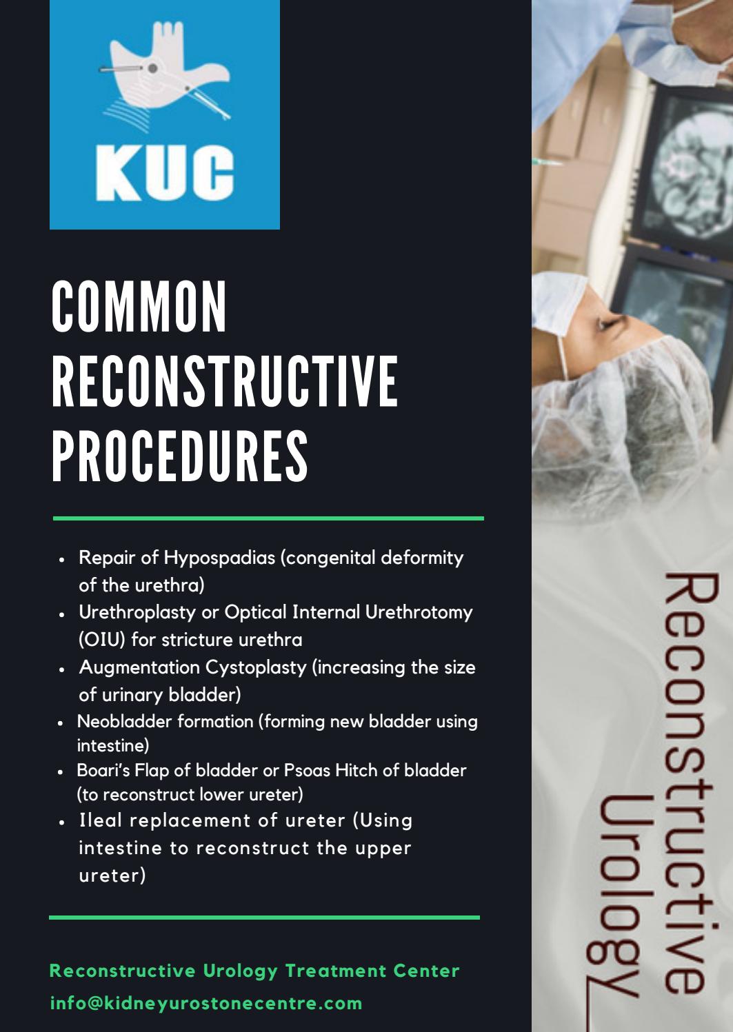 Reconstructive Urology Treatment & Procedure - Reconstructive Urology ...
