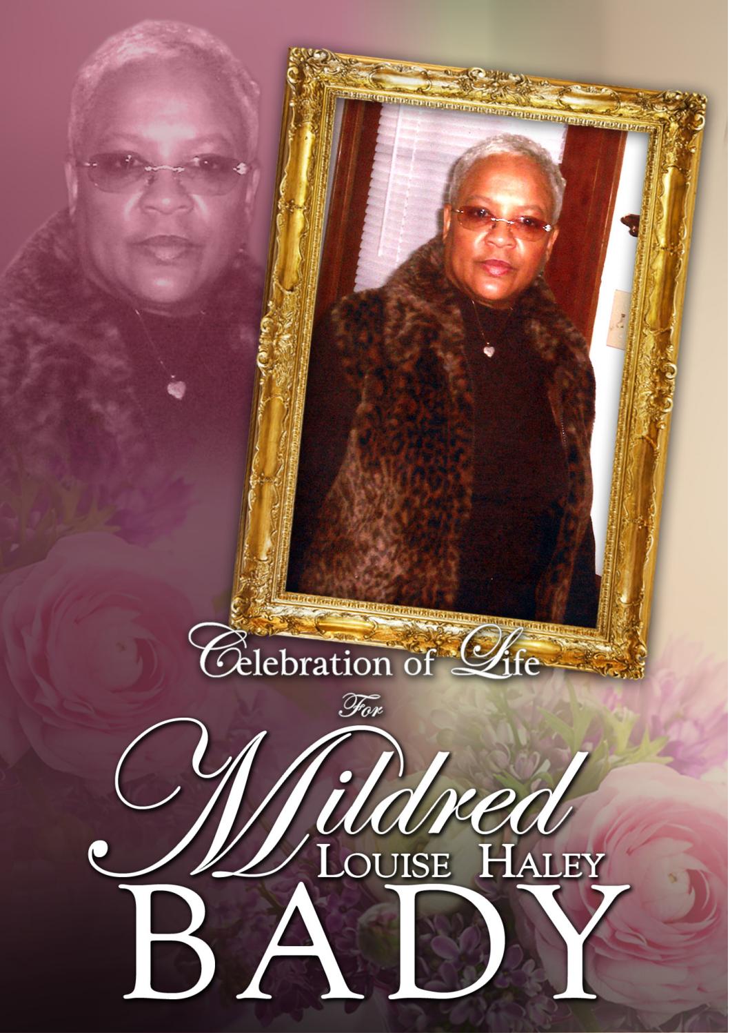 Mildred Louise Haley Bady by Jerry Madison Harrison - Issuu
