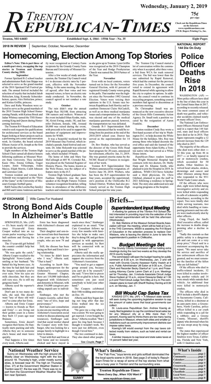 Trenton R-Time 1-2-19 by GranDesign - Issuu