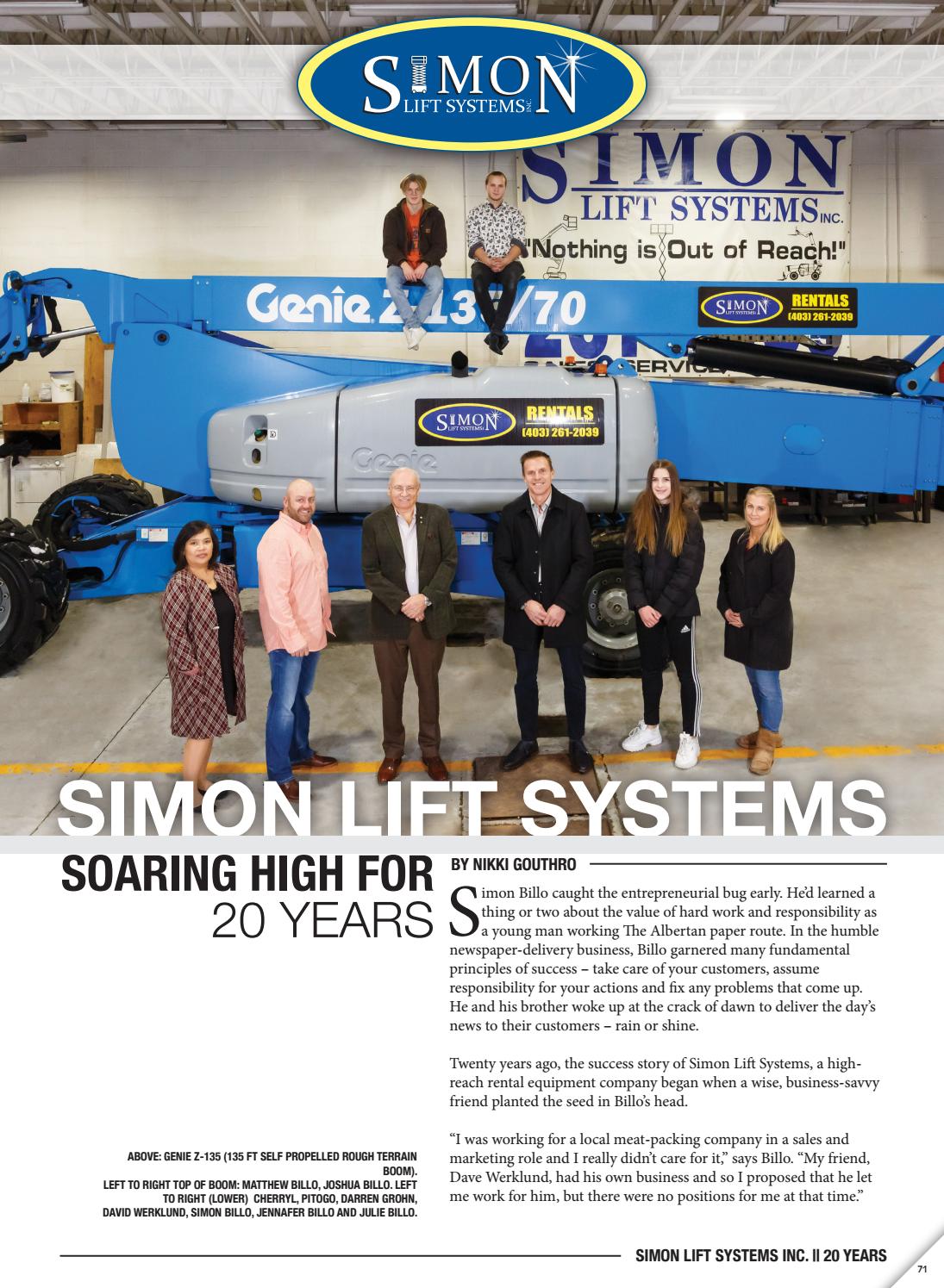 Simon Lift Systems by Business in Calgary - Issuu