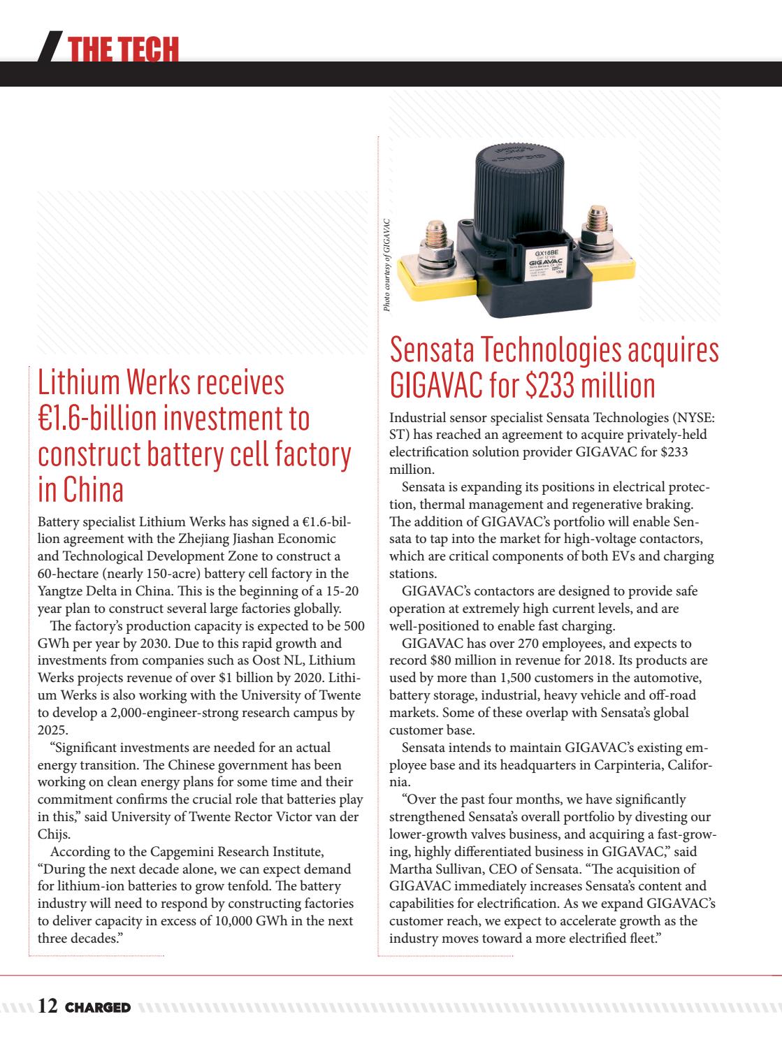 CHARGED Electric Vehicles Magazine - Issue 40 NOV/DEC 2018 by CHARGED ...