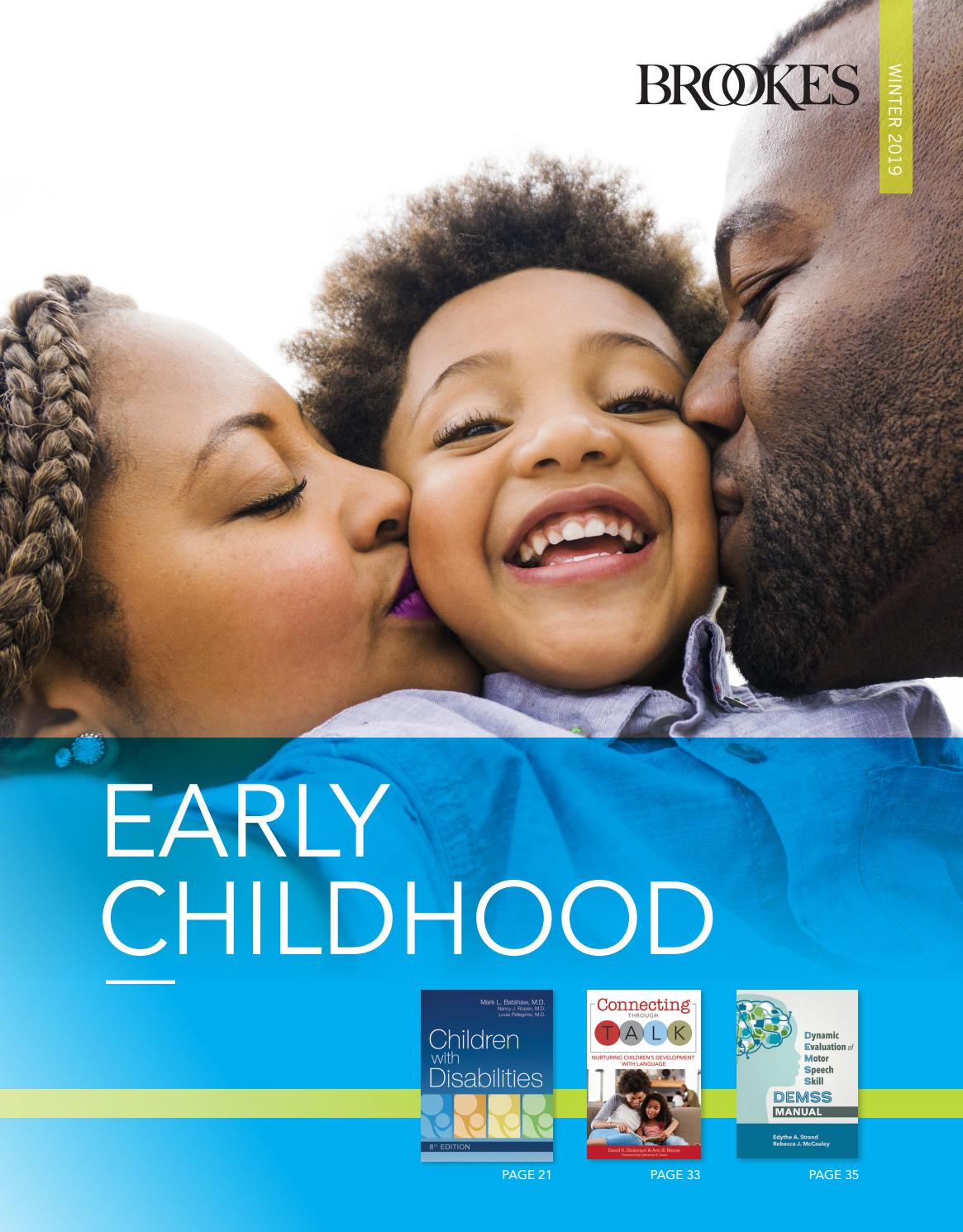 Brookes Publishing Early Childhood Winter 2019 By Brookes