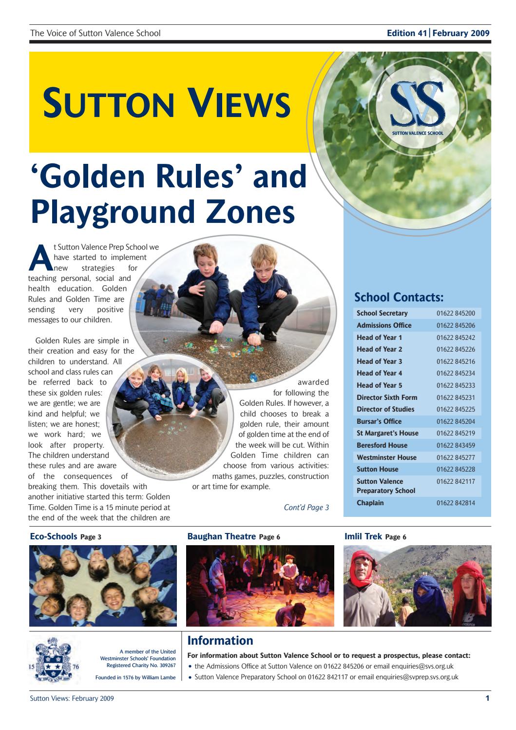 Sutton Views - February 2009 (41) by Sutton Valence School - Issuu